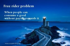 Free Rider Problem - Economics Help